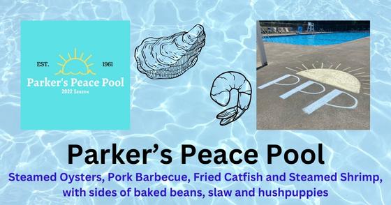 Parker’s Peace Pool Annual Oyster Roast October 18, 2025 - WIZS
