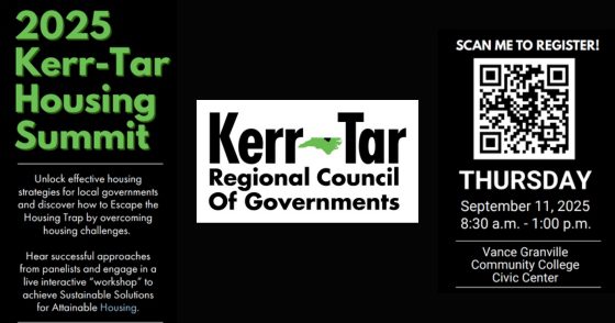TownTalk: The 2025 Kerr-Tar Housing Summit Sept. 11 At VGCC Civic Center - WIZS